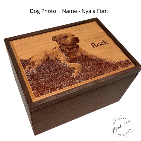 Engraving Examples | Keepsake Boxes & Urns | Mad Tree Woodcrafts®
