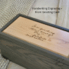 Engraving Examples | Keepsake Boxes & Urns | Mad Tree Woodcrafts®